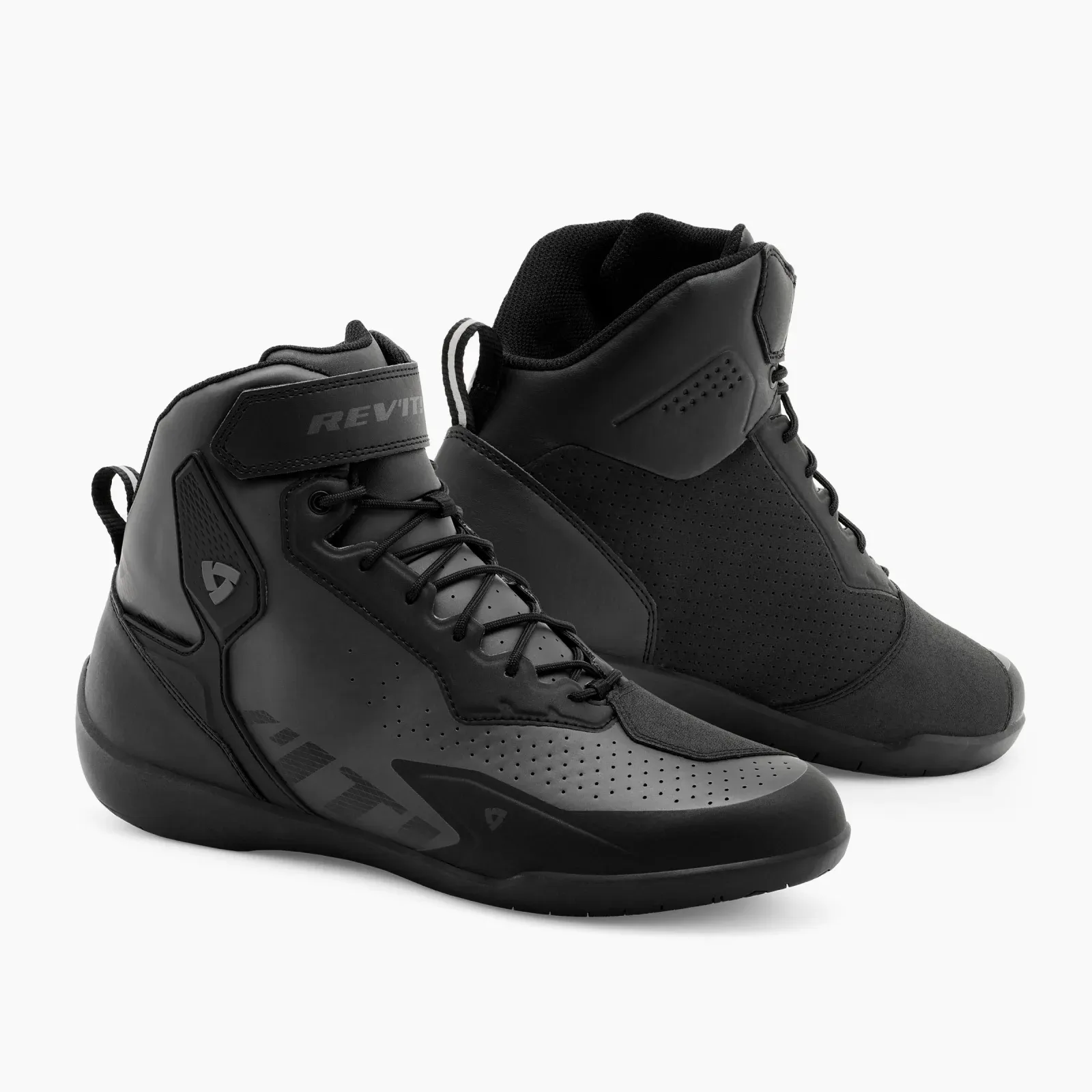 Ghete Moto din Textil și Piele REVIT G-FORCE 2 · Negru / Antracit - BBmoto